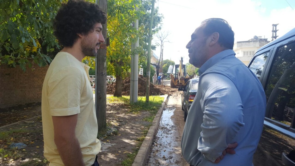 Choque de colectivo y peligro de derrumbe - El Termometro